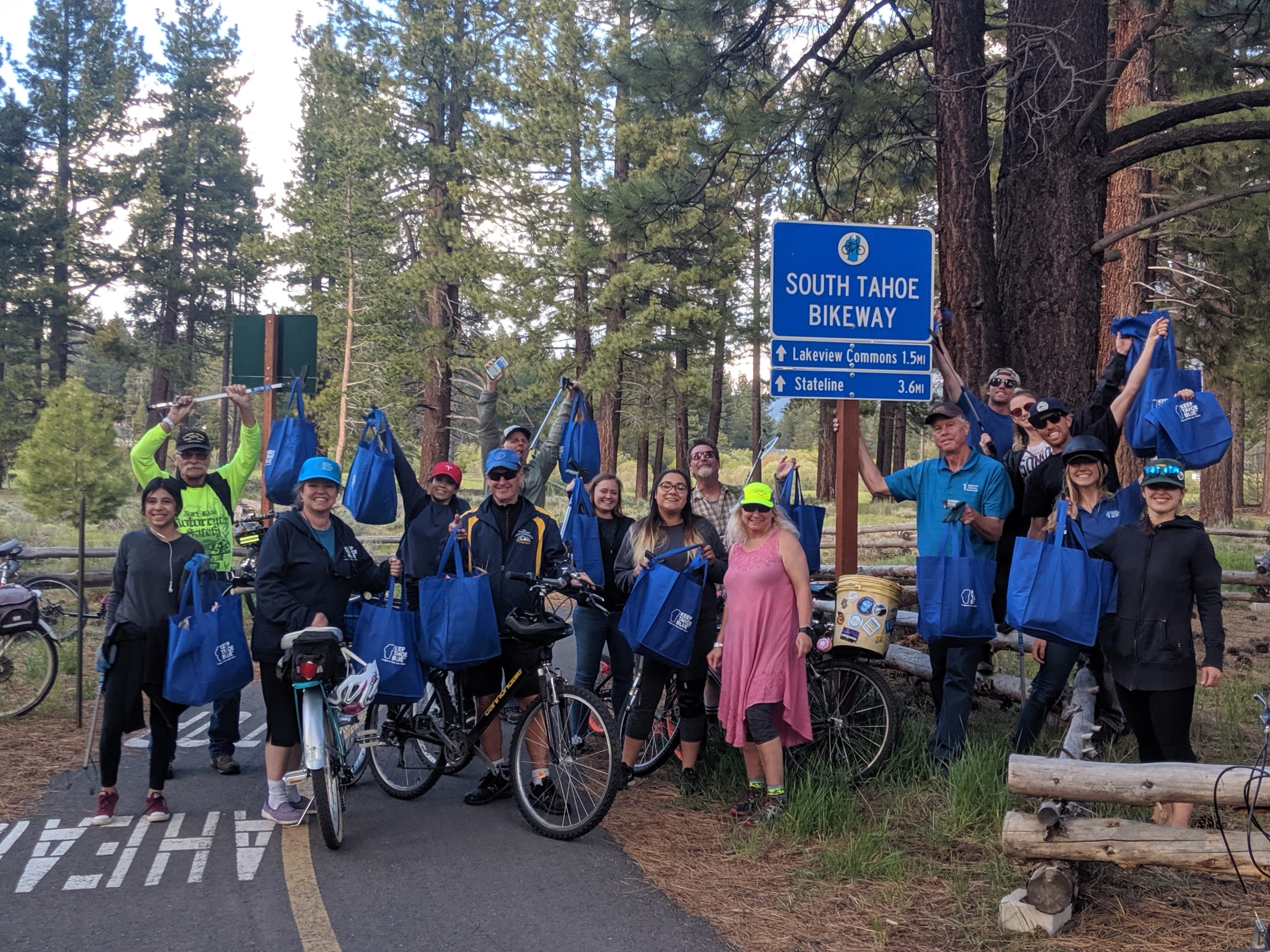 Bike Path Cleanup - Take Care
