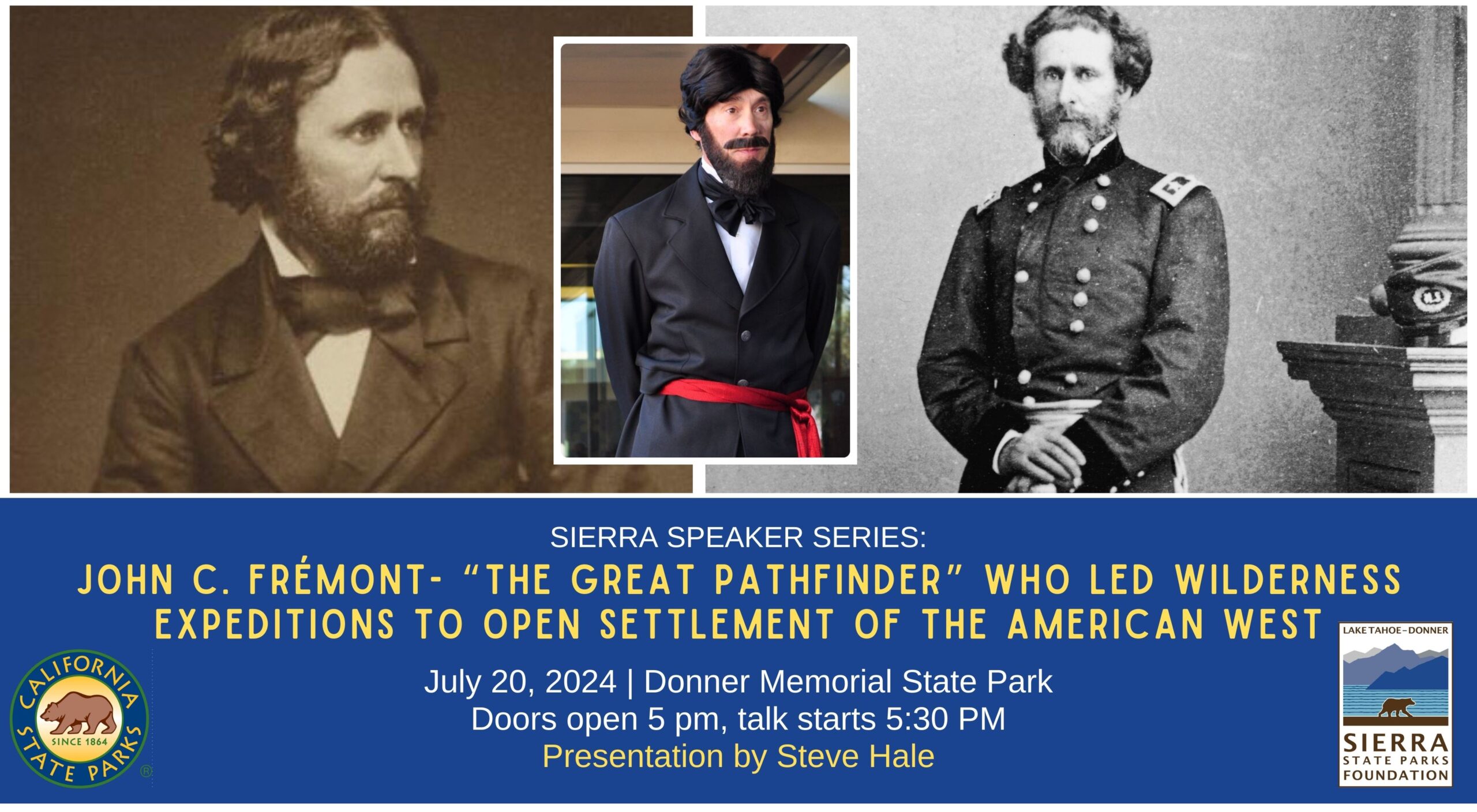 Sierra Speaker Series: John C. Frémont- “The Great Pathfinder” who led ...